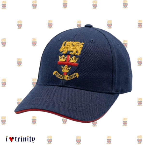 Cap with TCK logo embroidery- Navy ‣ I Love Trinity | Trinity College ...